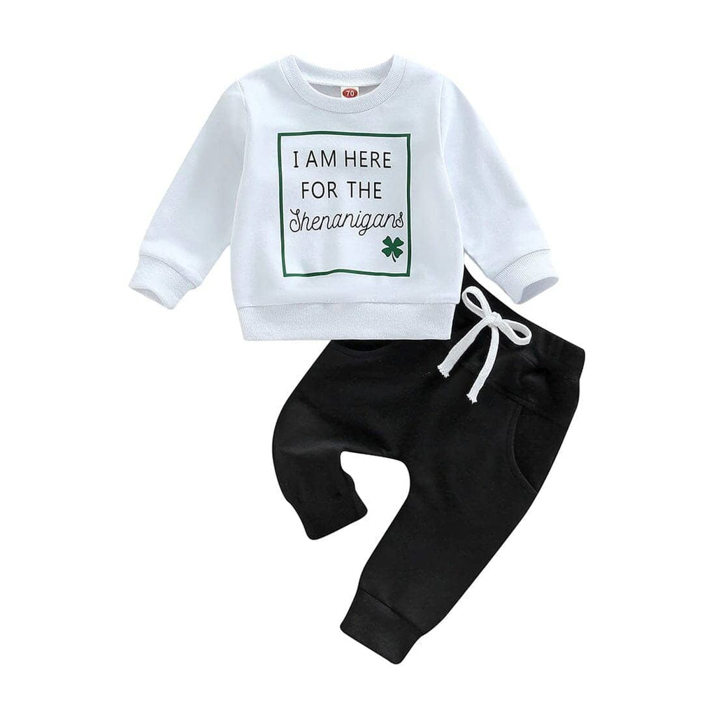 Unisex Baby Shenanigans St. Patrick's Day 2-Piece Outfit Set – The ...