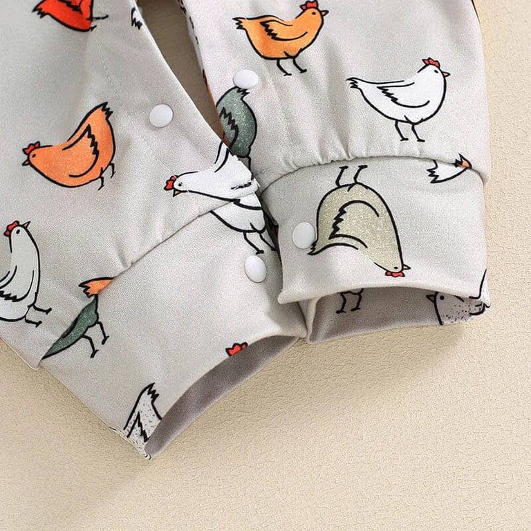 Unisex Baby Sleeveless Chicken Jumpsuit – The Trendy Toddlers