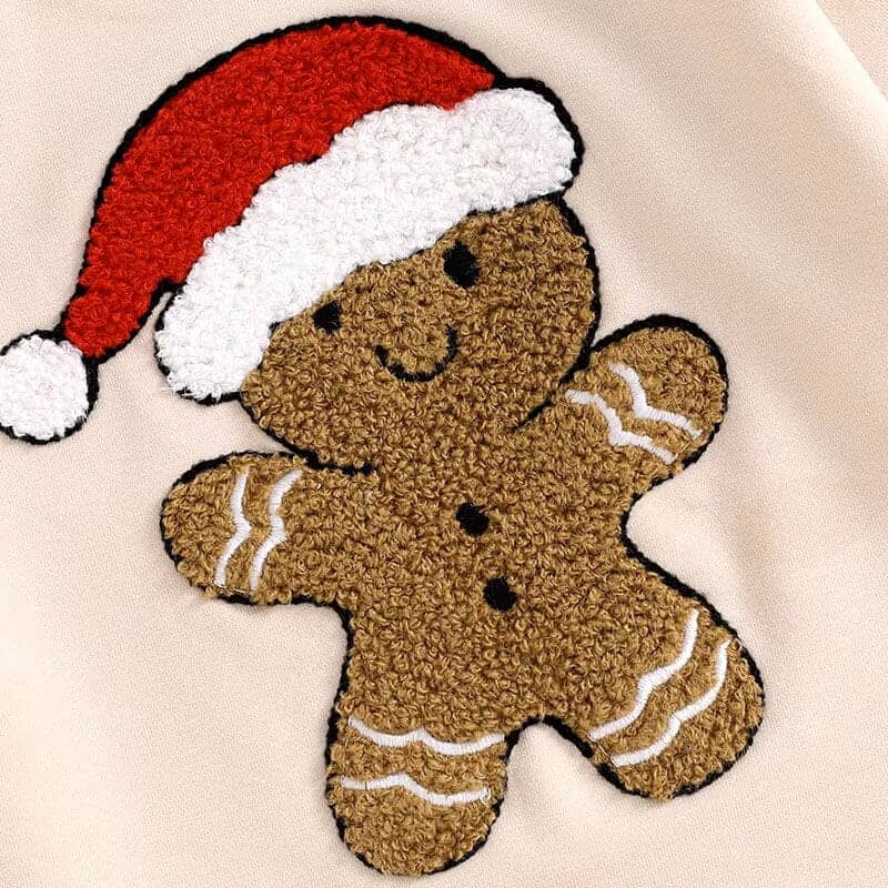 Unisex Baby Long Sleeve Christmas Gingerbread Bodysuit – The Trendy ...
