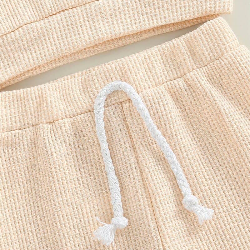 Unisex Baby Hooray Waffle 2-Piece Outfit Set – The Trendy Toddlers